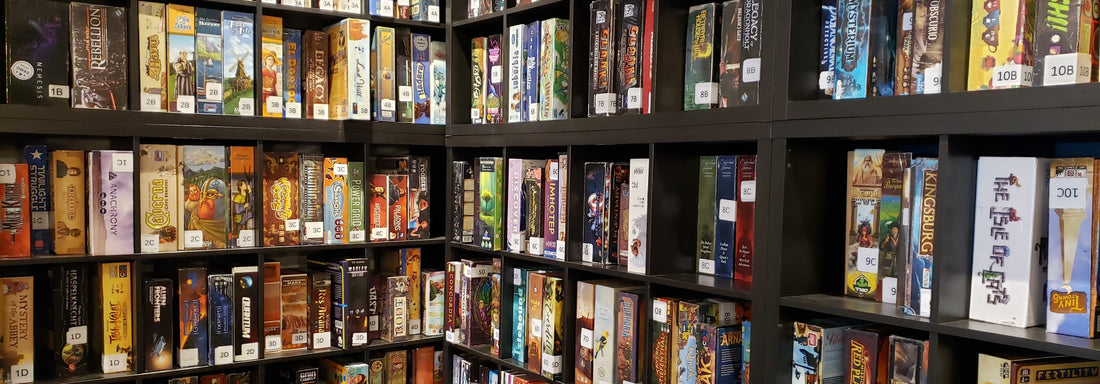Board Games Library | Board Game Cafe Edmonton | Table Top Cafe